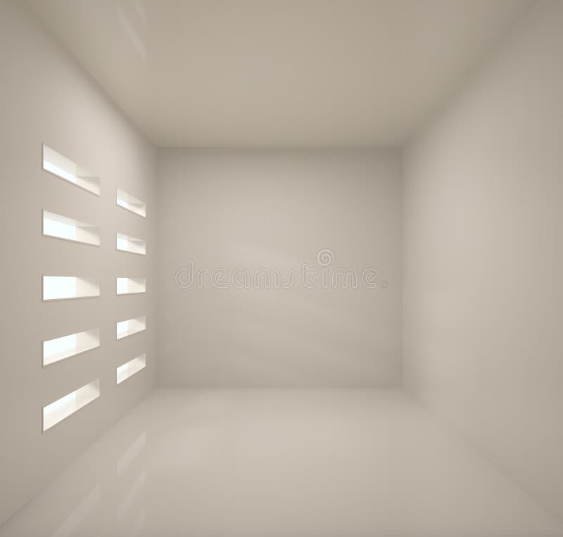 Empty home entry foyer stock illustration. Illustration of reflection ...