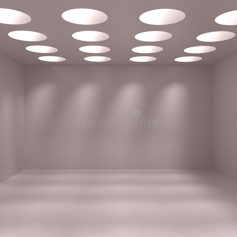 Empty home entry foyer stock illustration. Illustration of reflection ...