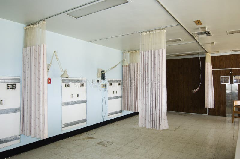 Empty Hospital Room stock image. Image of tile, center - 29663627