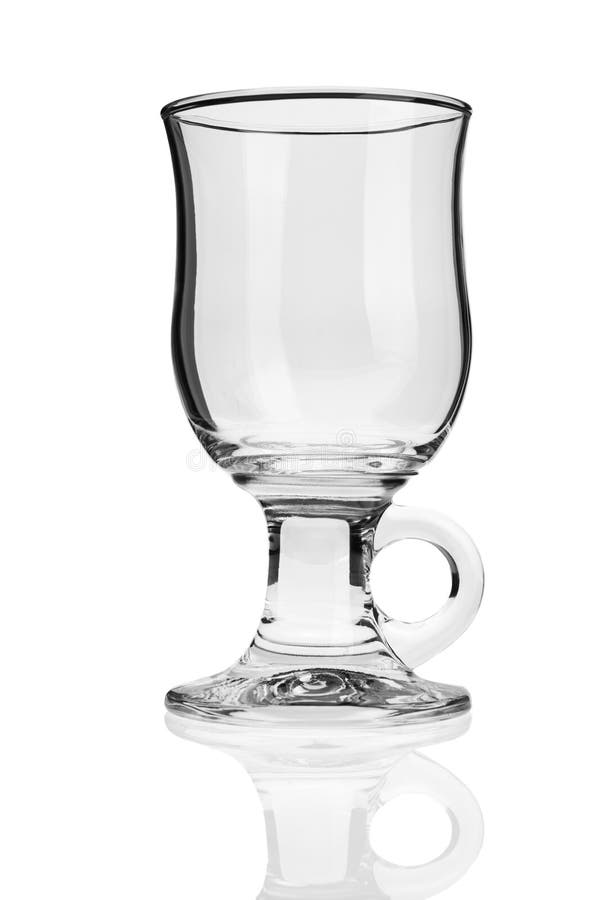 Empty hot chocolate glass stock photo. Image of chocolate - 20662088