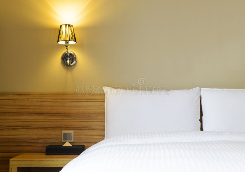 Empty hotel room stock photo. Image of sheet, bedroom - 71949464