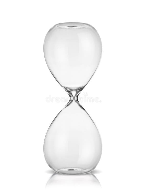 Empty hourglass stock image. Image of hourglass, black - 62914905