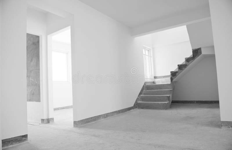 Empty living room stock photo. Image of indoor, empty - 10175946