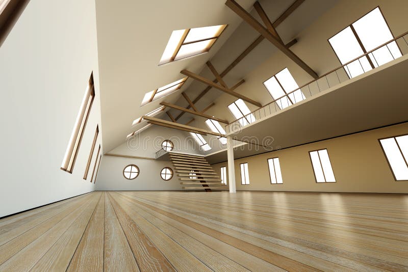 Empty House stock illustration. Illustration of home - 23152064