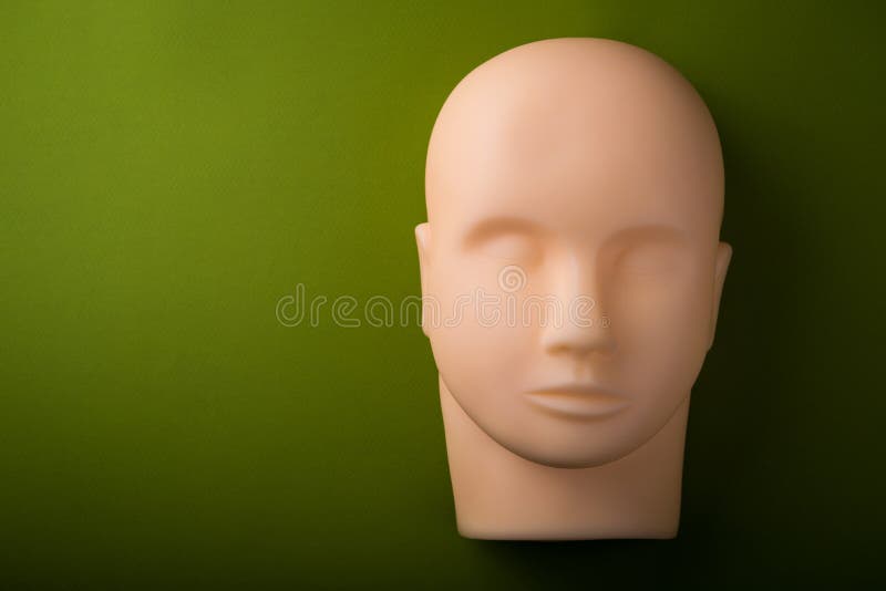 Empty human mannequin head stock photo. Image of person - 90208998