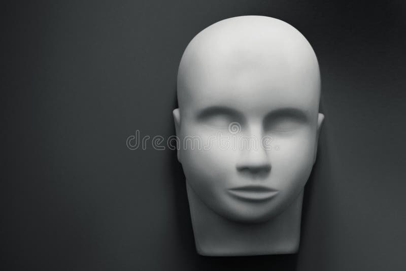 Empty human mannequin head stock image. Image of body - 90209009