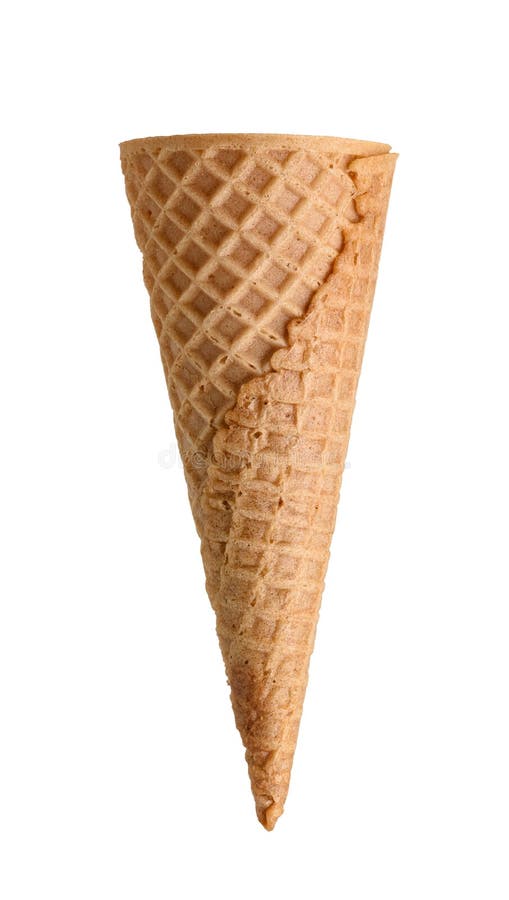 Empty ice cream cone stock photo. Image of fresh, cornet - 105491994