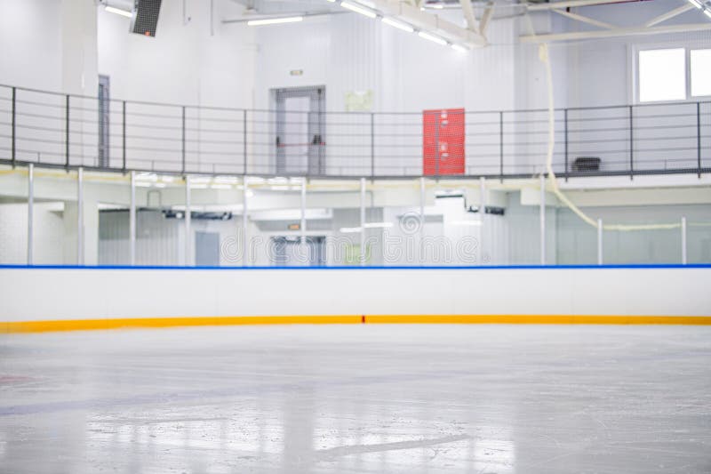 Empty Ice Rink, Ice Texture Background for Product Display, Ice Arena ...