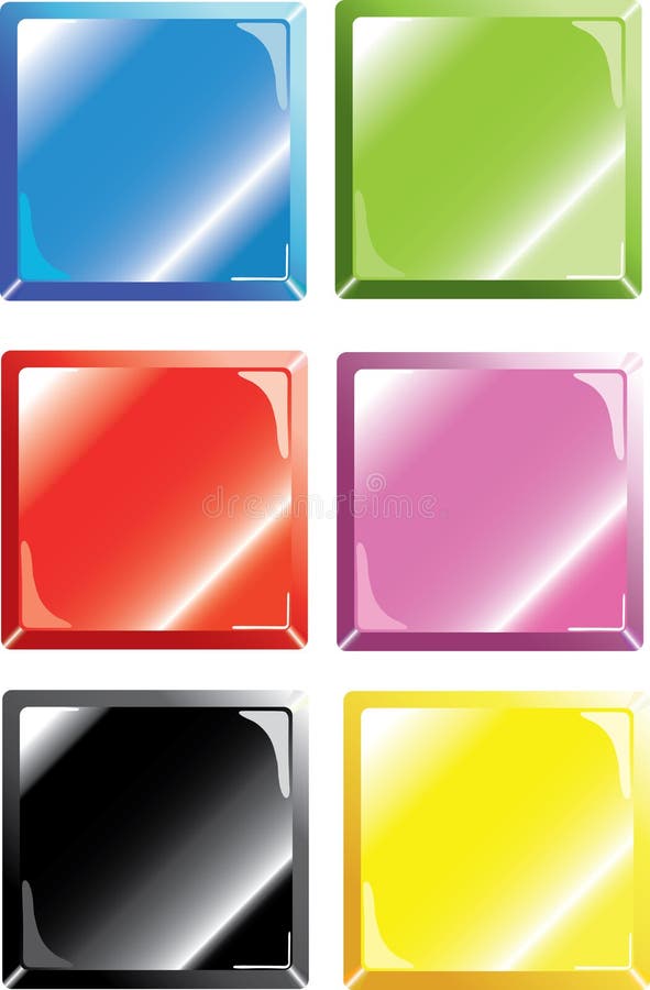 Empty icons stock vector. Illustration of green, vector - 8439381