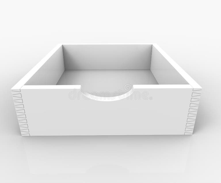 Empty Inbox stock illustration. Illustration of paper - 34721019