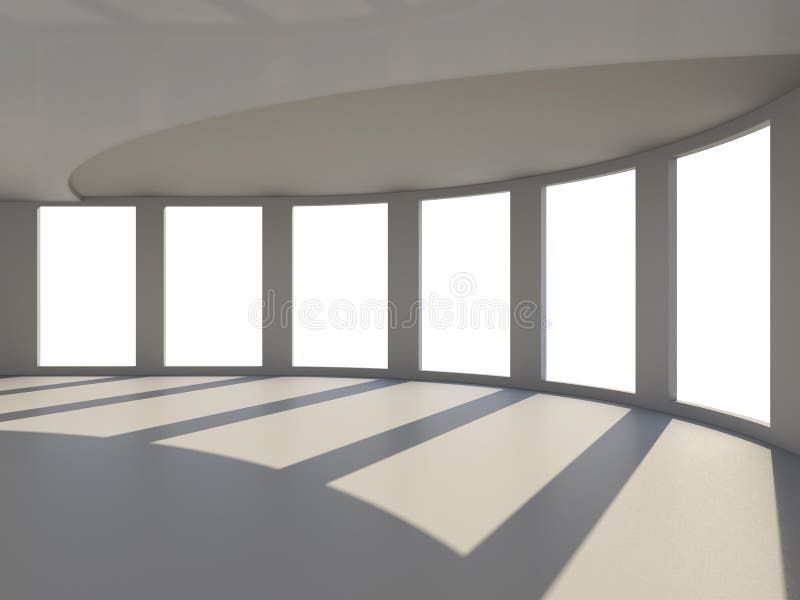 Empty interior stock illustration. Illustration of geometry - 5111189