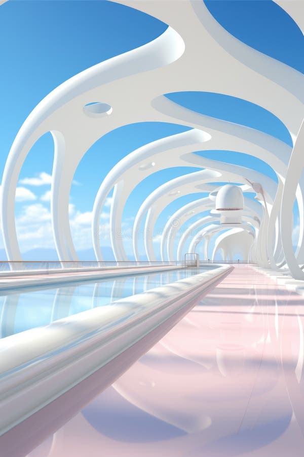 Large Space Modern Empty Interior Room Space, Modern Floor with a ...