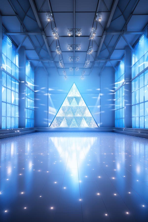 Large Space Modern Empty Interior Room Space, Modern Floor with a ...