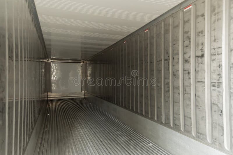 Empty Interior Shipping Cargo Container for Transportation Shipping and ...