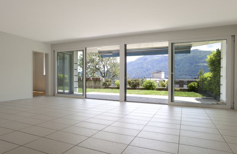 Empty internal view stock image. Image of habitation - 14666709