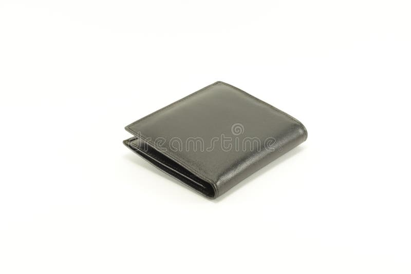 Empty isolated wallet stock image. Image of dollars, bank - 87788893