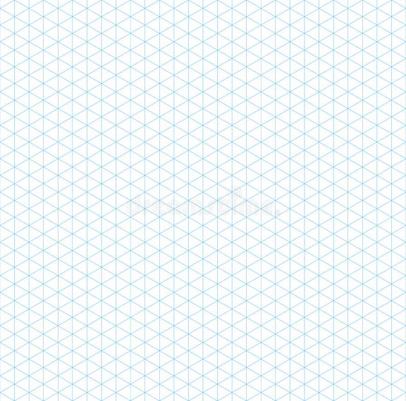 Empty Isometric Grid Seamless Pattern Stock Vector - Illustration of abstract, element: 62269085