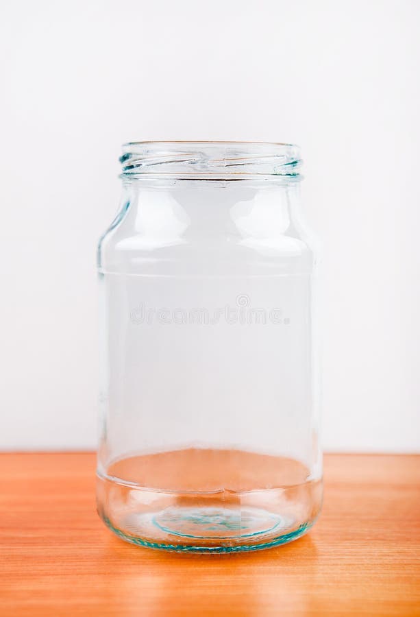 Empty Jar closeup stock image. Image of fragility, kitchenware - 88907913