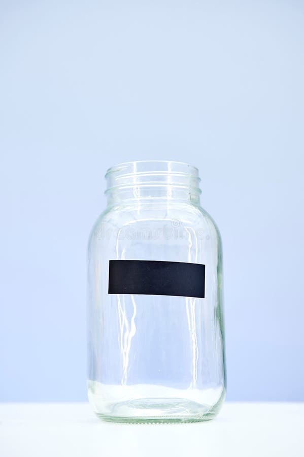 Empty Jar stock image. Image of food, background, label - 69321107