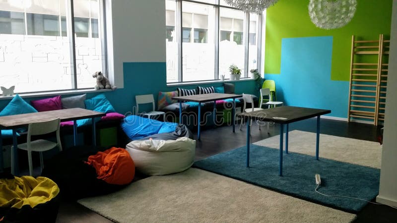 Empty Kindergarten Classroom Stock Photo - Image of south, kids: 10616488