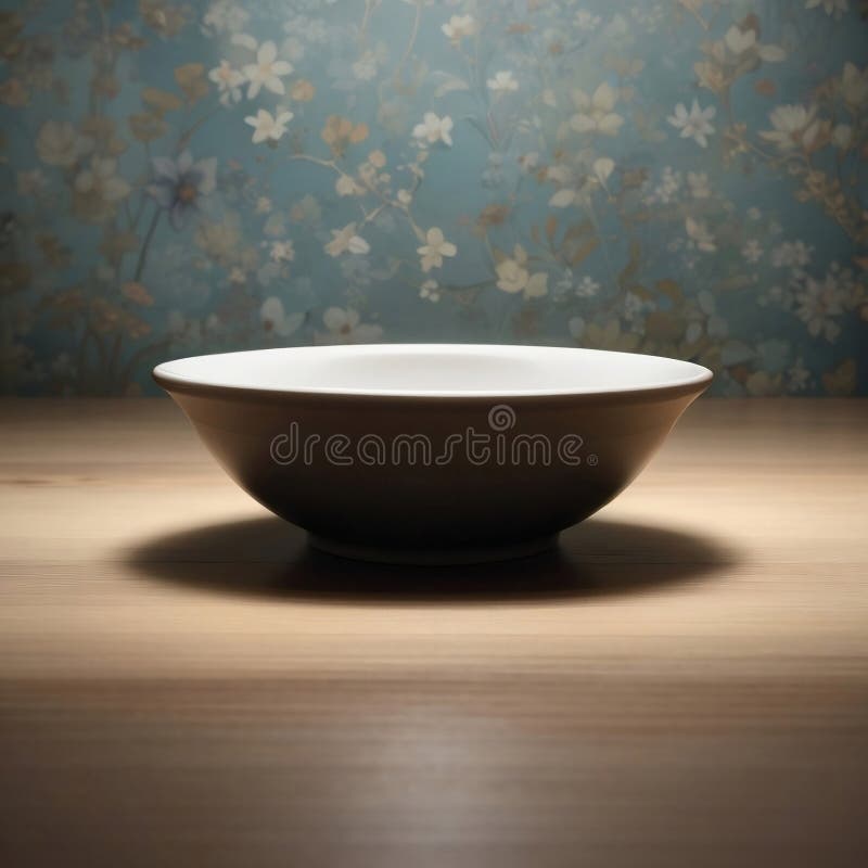 An empty kitchen bowl stock illustration. Illustration of furniture ...