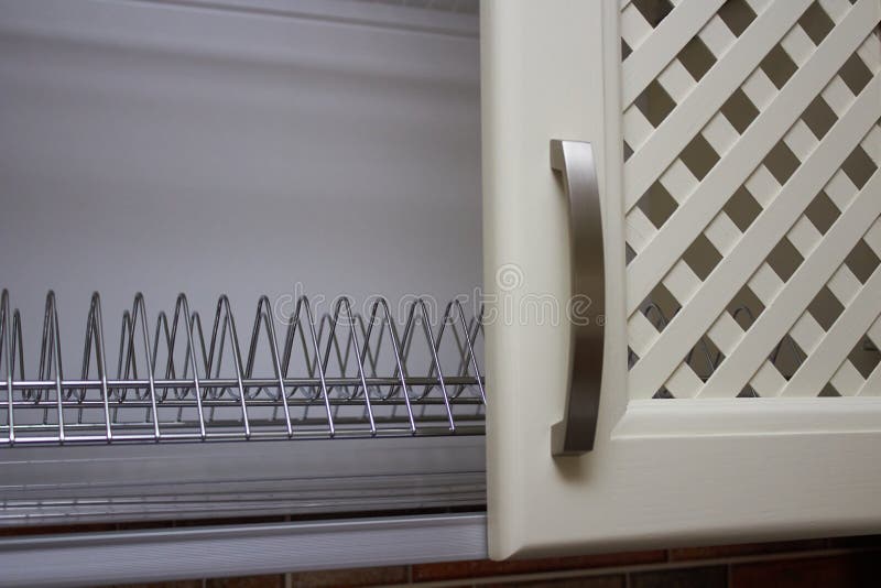 Empty Kitchen Cabinet for Dishes,open Kitchen Cabinet for Drying Plates ...