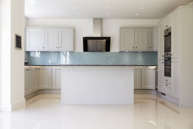 Empty kitchen stock photo. Image of furniture, stylish - 5689338