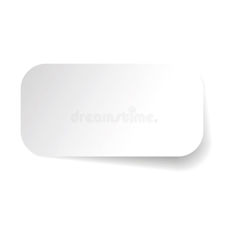 Empty label sticker tag stock vector. Illustration of sign - 104706561