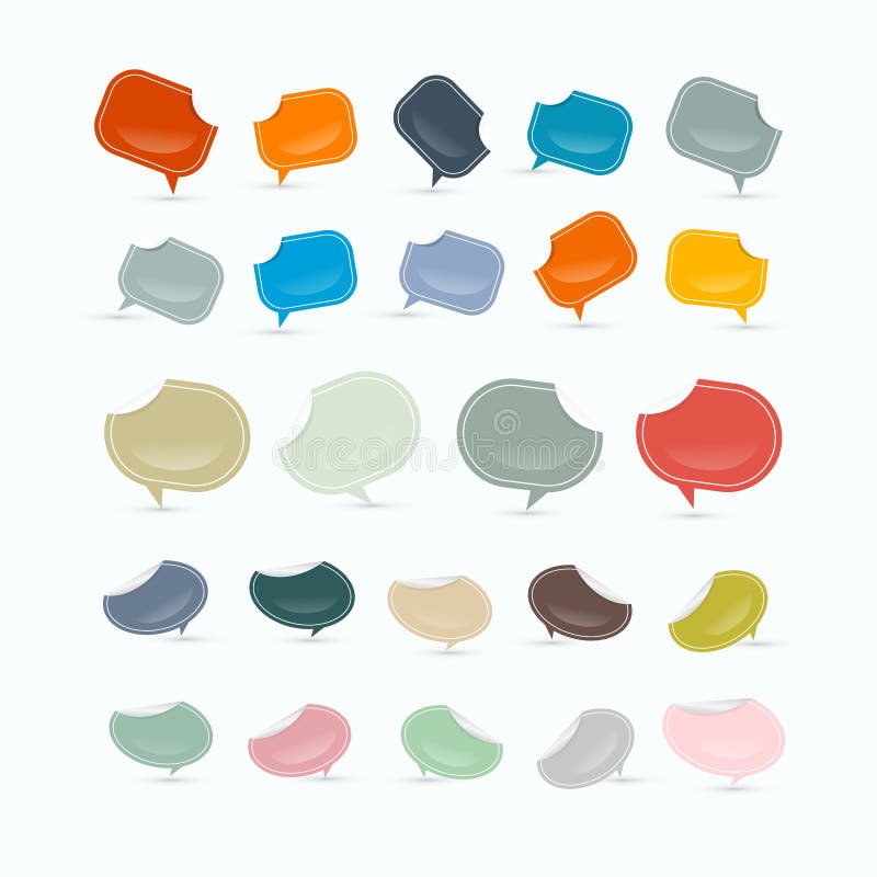 Empty Labels, Tags Set stock vector. Illustration of style - 37388564