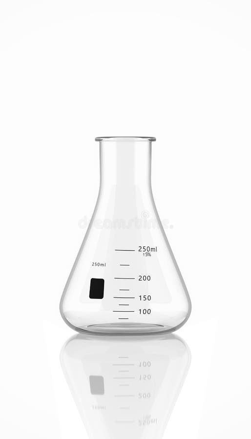 Empty Erlenmeyer Flask Outline Icon Stock Vector - Illustration of ...