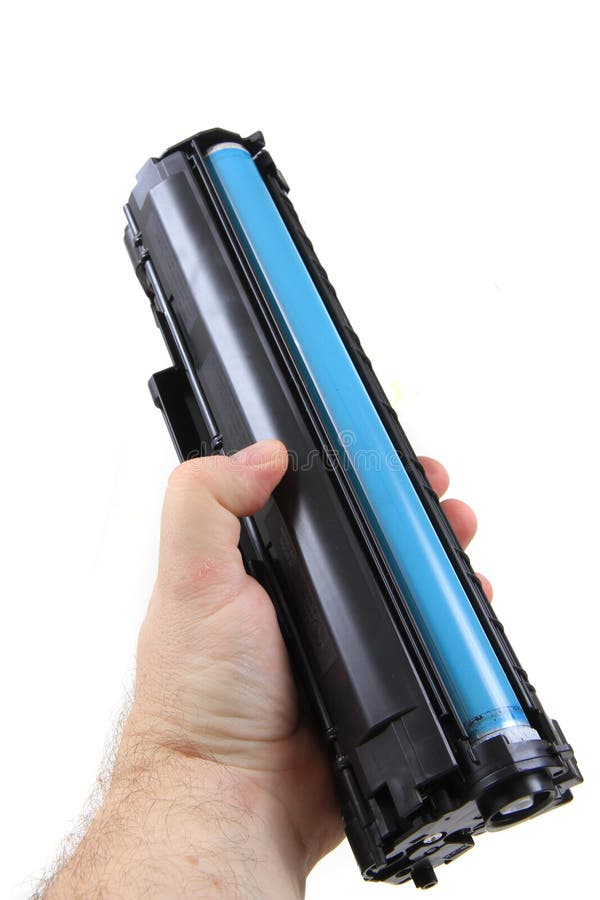 Empty Laser Toners Isolated Stock Image - Image of accessory, printer ...