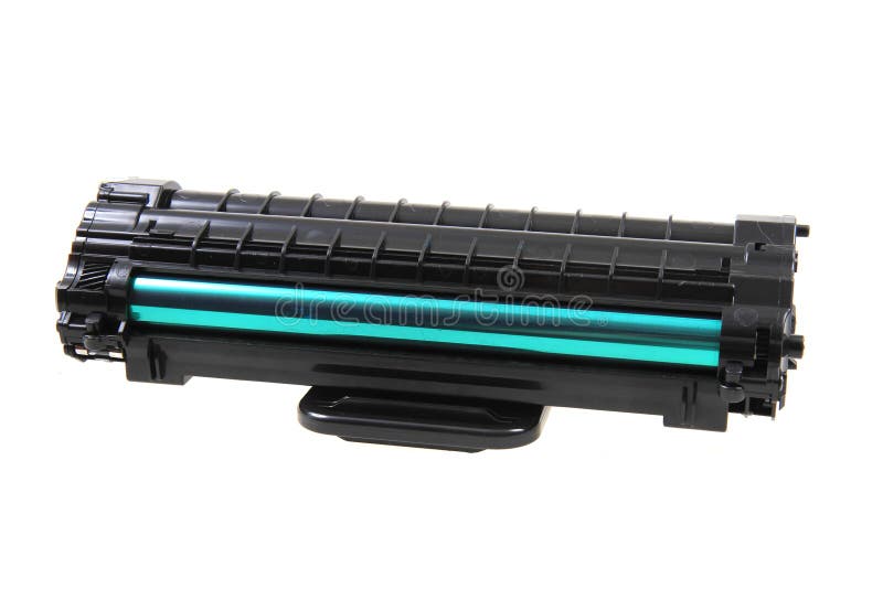 Laser toner cartridge stock image. Image of isolated - 68691259