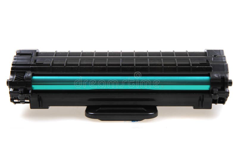 Empty Laser Toners Isolated Stock Image - Image of accessory, printer ...
