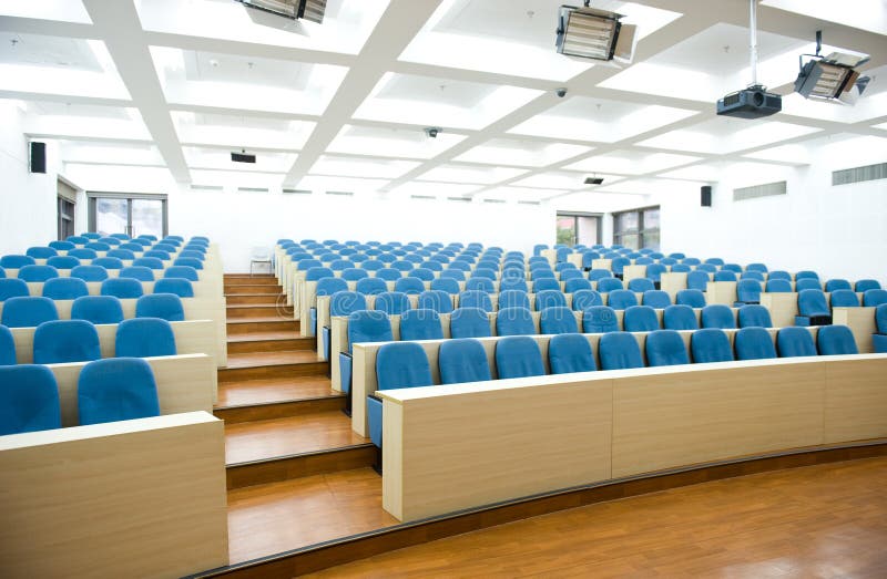 Empty lecture hall stock photo. Image of campus, seating - 22533664