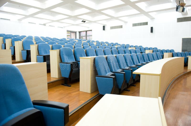 Empty lecture hall stock photo. Image of college, class - 22533684