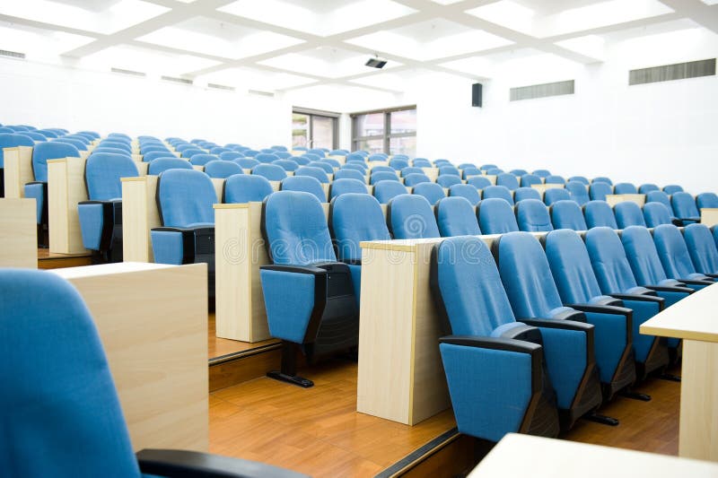 Amphitheatre stock image. Image of desk, lecture, chair - 3481047