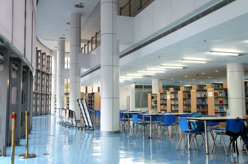 Empty library editorial stock photo. Image of book, chinese - 45891188