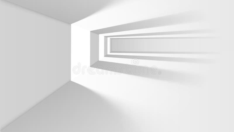 Empty Light Interior Room stock illustration. Illustration of home ...