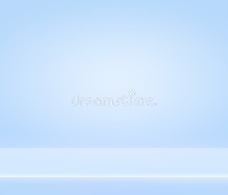 Pastel Blue Color Studio Table Room Background Stock Illustrations ...