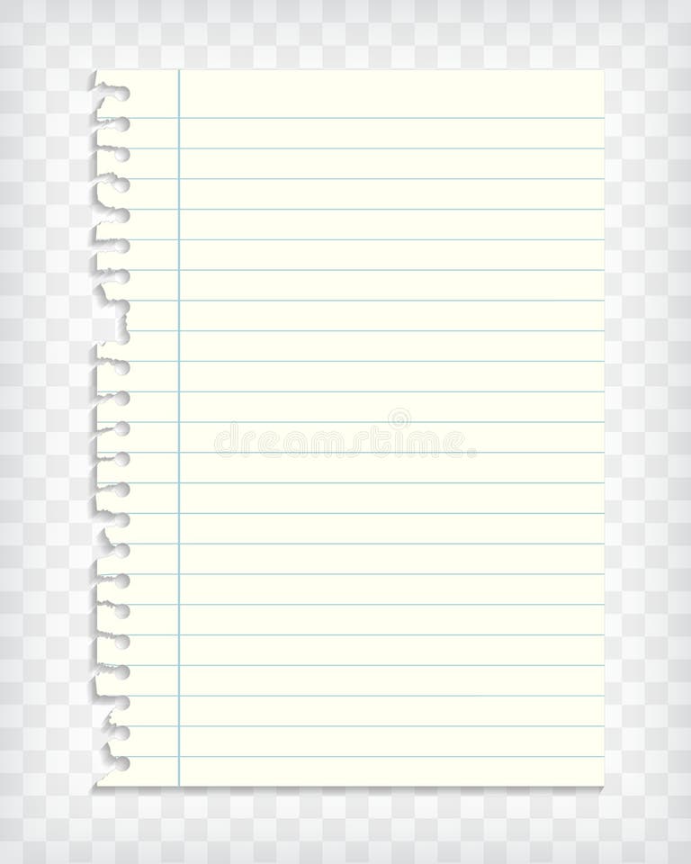 Paper Note Book Lines Stock Illustrations – 4,223 Paper Note Book Lines ...