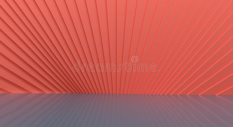 Coral Color Watercolor Stain Stock Illustration - Illustration of ...