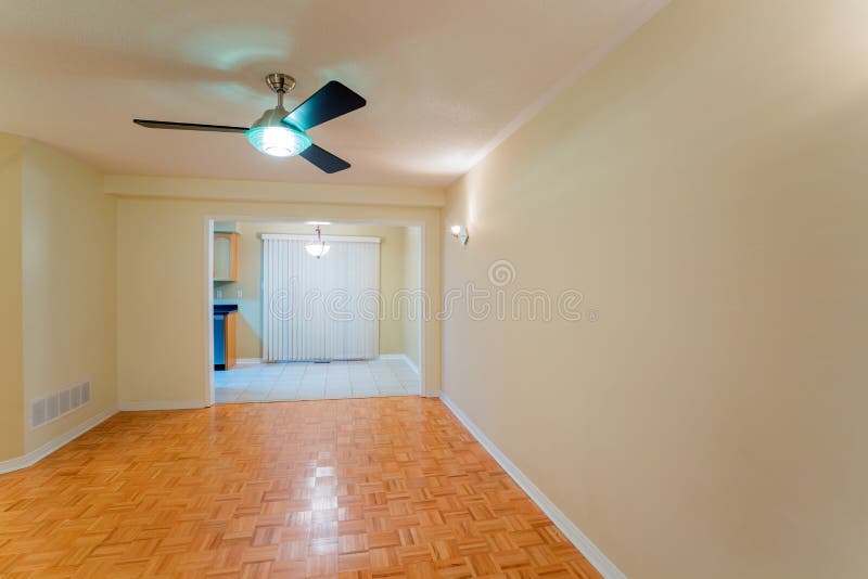 Empty Living Room Interior Design Stock Image - Image of architecture ...