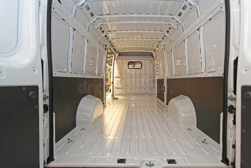 Delivery Van Empty stock photo. Image of transportation - 61664458