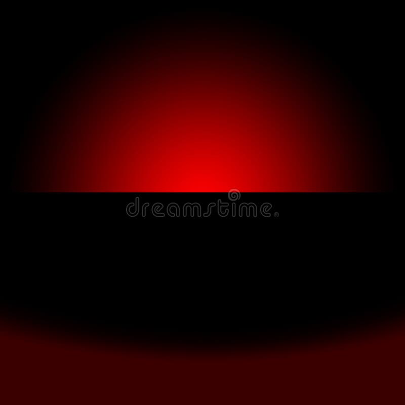 Empty Low Key Red Background Stock Illustration - Illustration of light ...