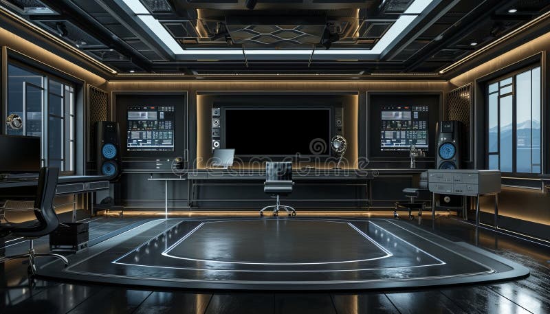 Broadcasting Room Stock Illustrations – 4,283 Broadcasting Room Stock ...