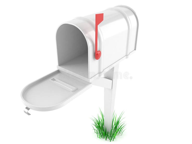 Empty mailbox stock illustration. Illustration of render - 518125 Empty mailbox stock illustration. Illustration of render - 518125