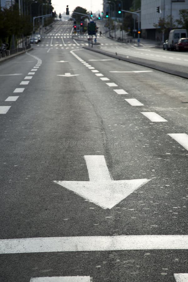 Vacan Main Street stock photo. Image of straight, asphalt - 29823392