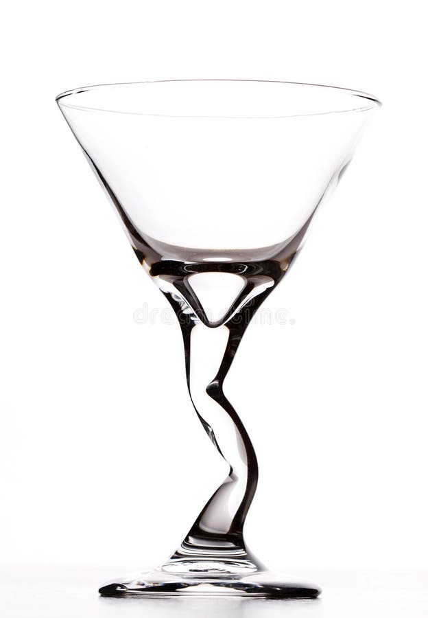 Empty martini glass stock photo. Image of glass, classic - 14346452