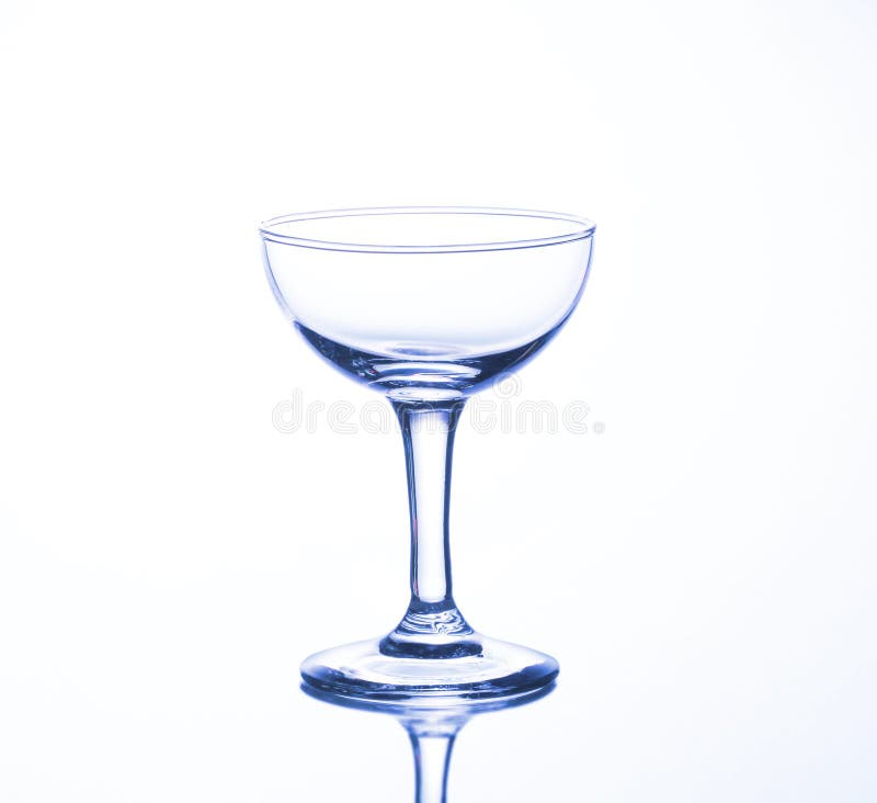 Empty martini glass stock photo. Image of empty, single - 56105072