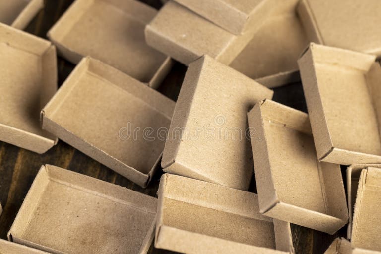 Empty Matchboxes Scattered in a Pile , Several Matchboxes Made of Paper ...